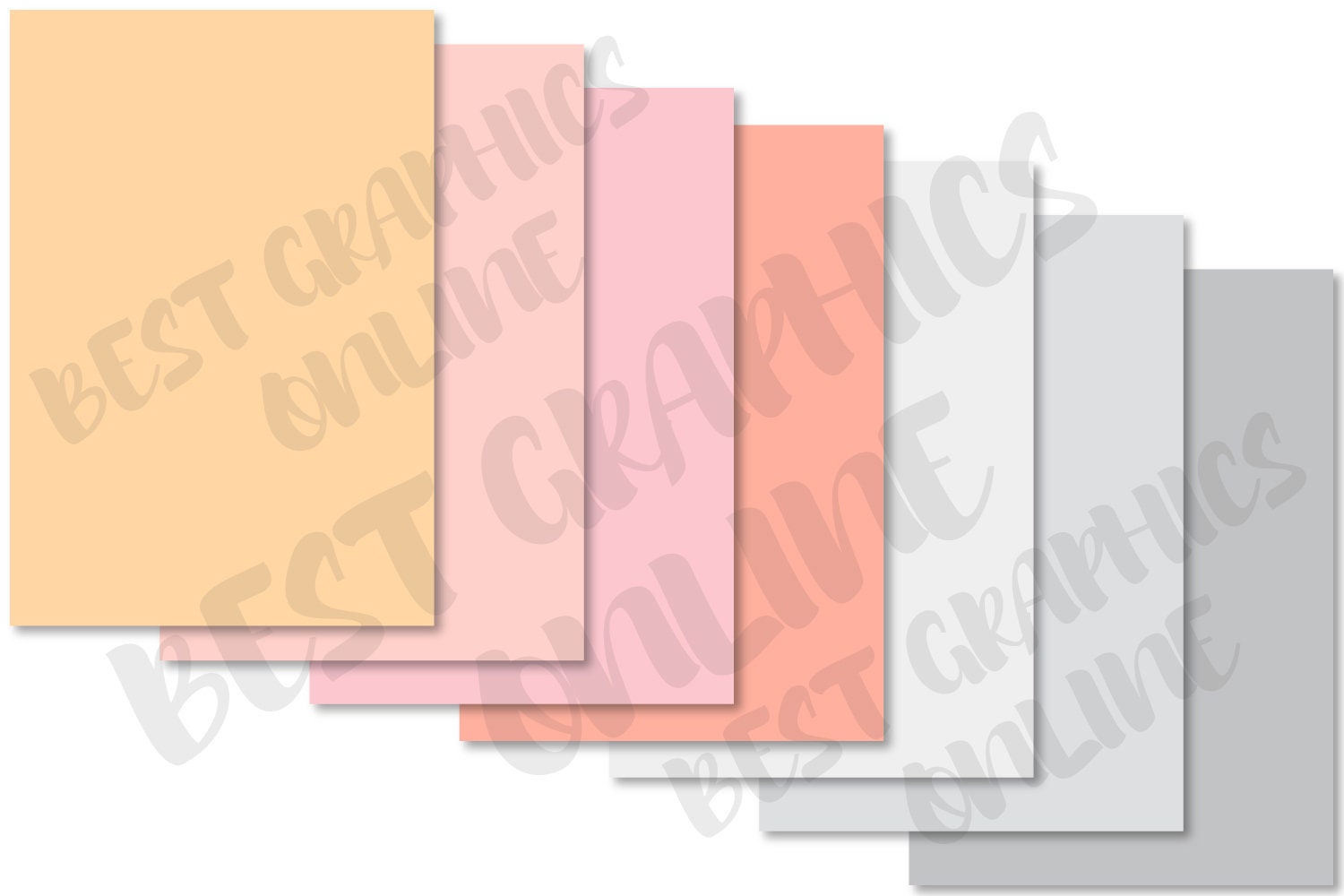 Pastel Colors Digital Background Papers Light Pastel Colors - Etsy