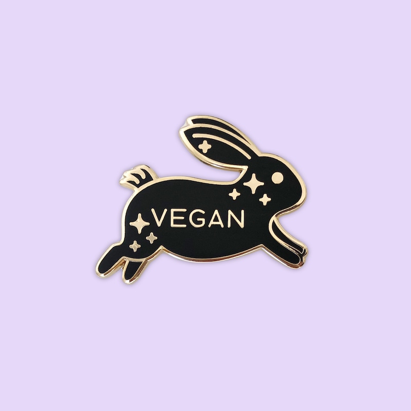 Rabbit Pin - Etsy