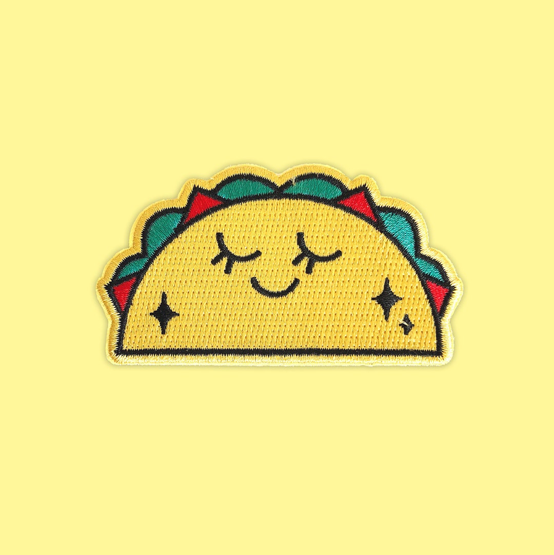 Taco Patch | Sew On - Etsy