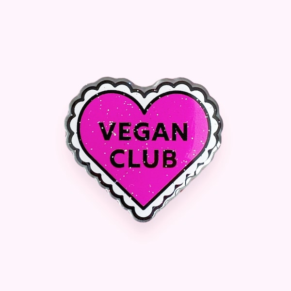Vegan Pin - Etsy