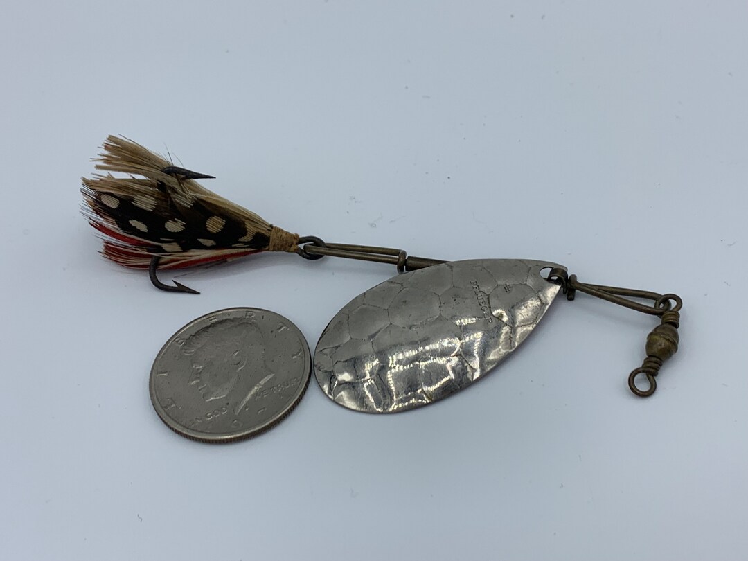 Early Pflueger Cobblestone Pattern Spinner Bait Fishing Lure Size 4 - Etsy