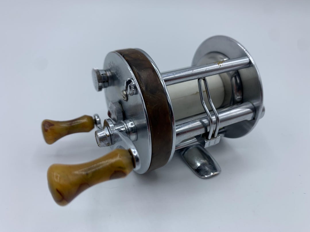 Vintage Montgomery Wards Sport King Model 60 No. 60-6326 Fishing Reel ...