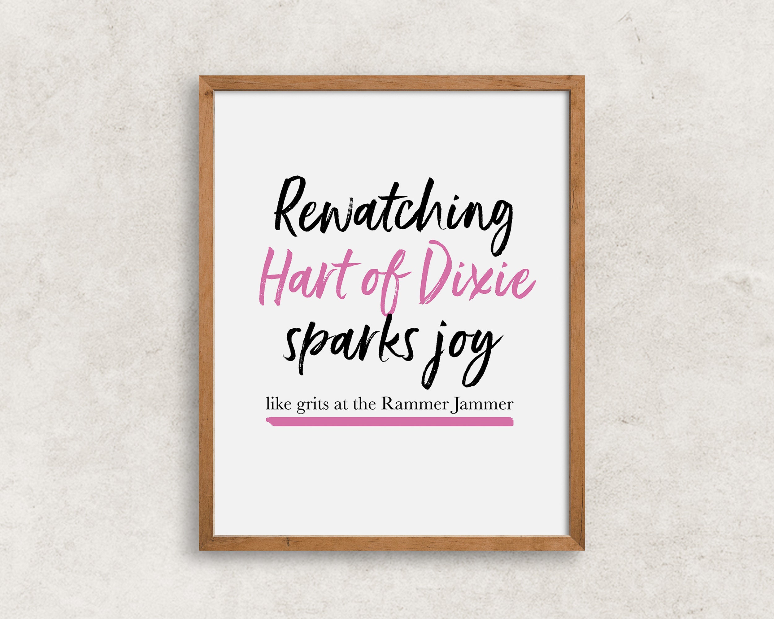 Hart of Dixie Print, Rammer Jammer, Hart of Dixie, Hart of Dixie Poster ...