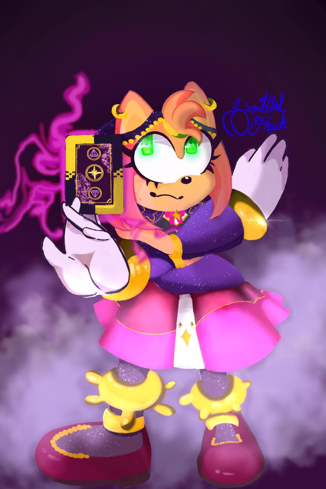 Tarot Reader Amy Rose || Print - Etsy