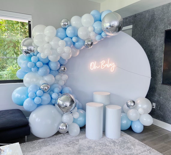 Balloon Kit Blue Balloons Welcome Home Balloons Baby - Etsy