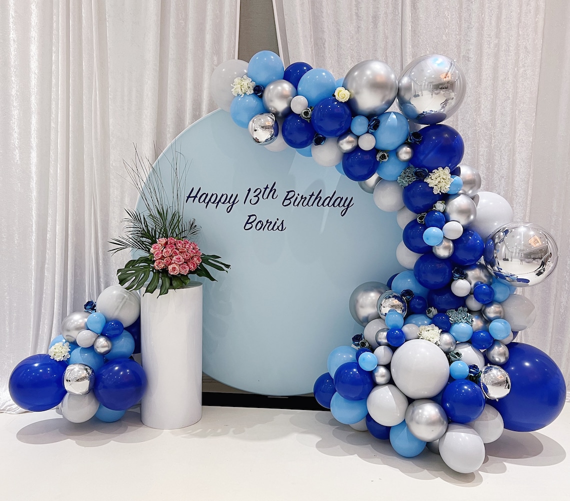 Balloon Kit, Boy's Balloons, Baby Shower, Balloon Garland, Boy's ...