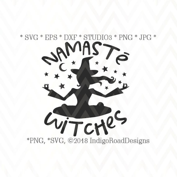 Clip Art & Image Files Paper, Party & Kids Silhouette SVG| Fall Namaste ...