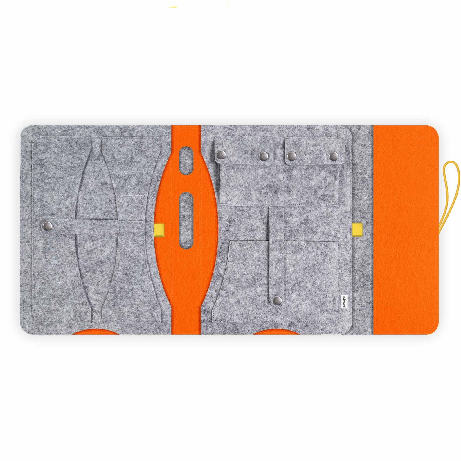 A4 Organizer Folder Made of Felt With Many Compartments, Suitable for ...