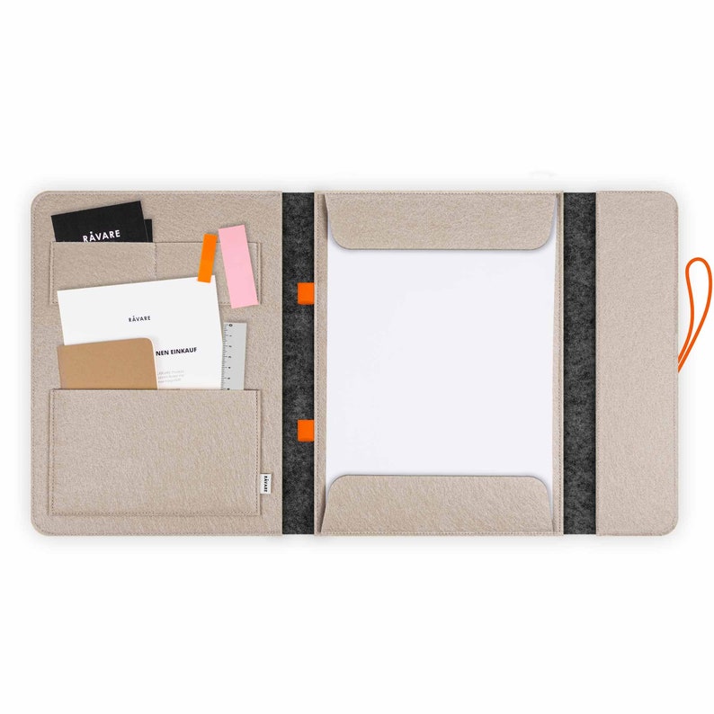 Felt Document Folder Suitable for A4 Documents as Well as Tablets and ...