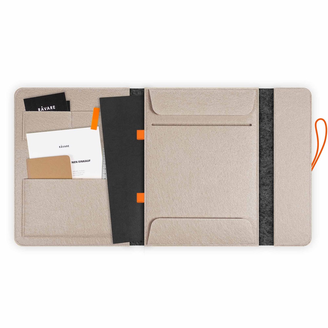 Felt Document Folder Suitable for A4 Documents as Well as Tablets and ...