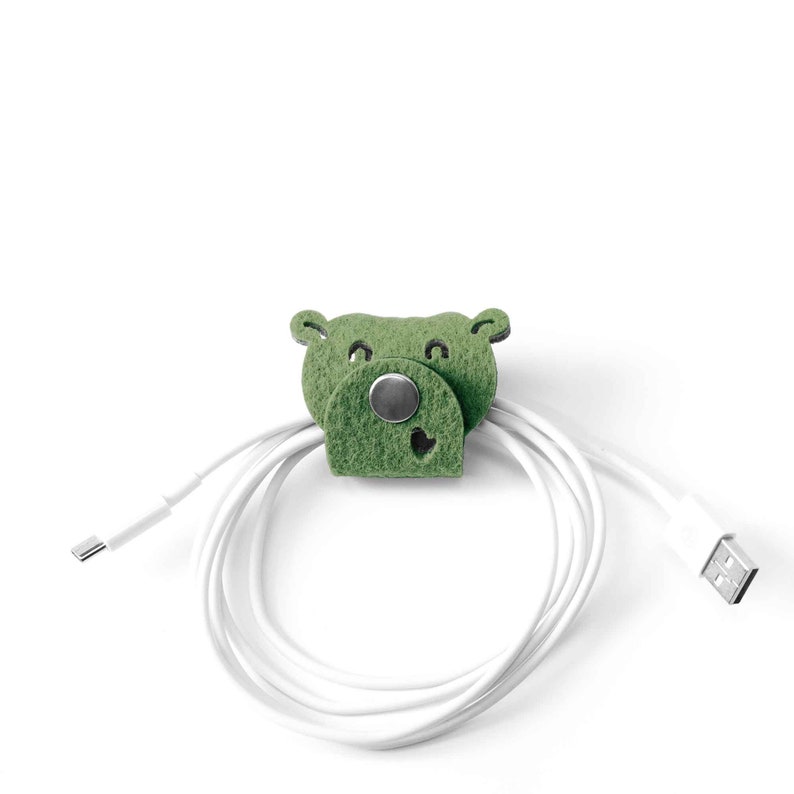 Cute Animal-shaped Cable Holder in Many Colors, Cable Animals Made of ...