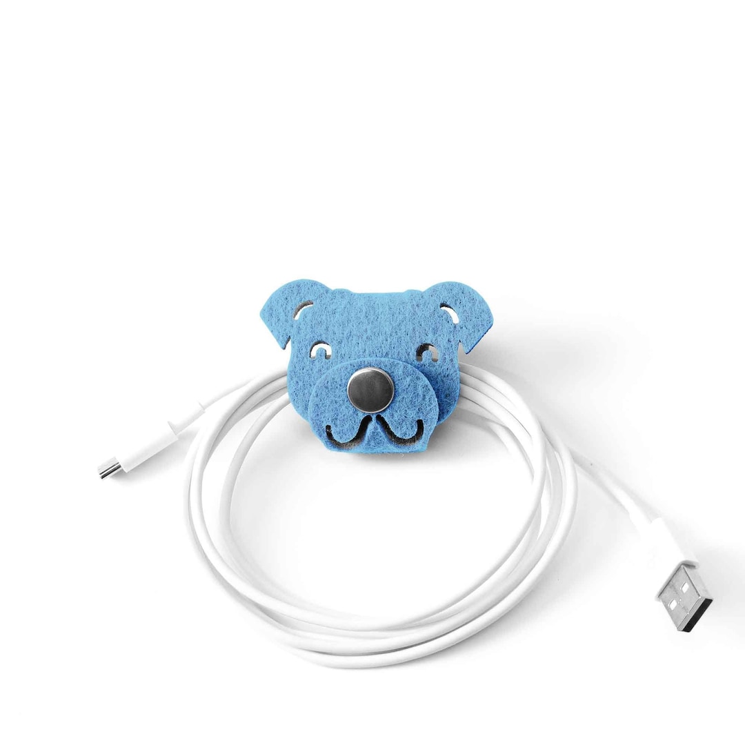 Cute Animal-shaped Cable Holder in Many Colors, Cable Animals Made of ...