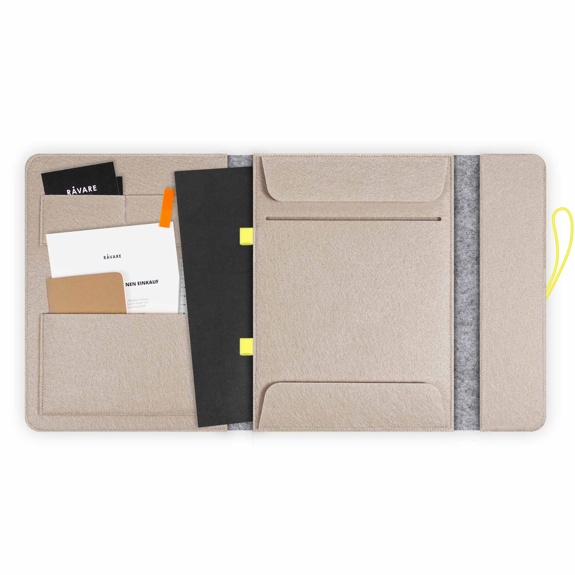 Felt Document Folder Suitable for A4 Documents as Well as Tablets and ...