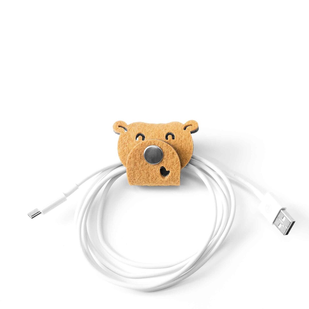 Cute Cable Holder in Animal Format in Many Colors, Cable Animals Made ...