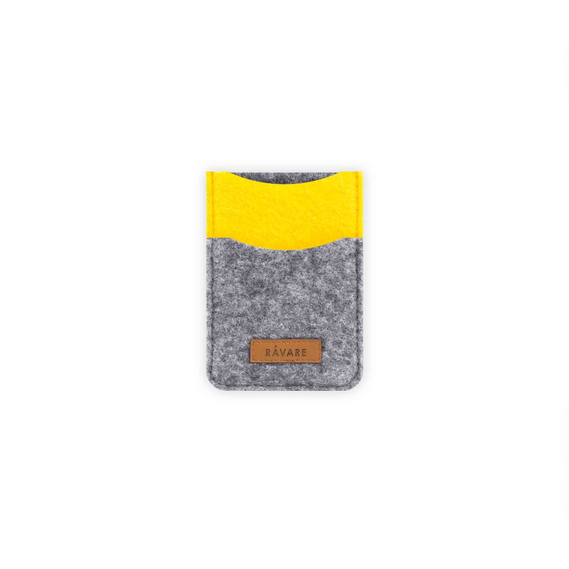 Small Card Case Made of Felt, Practical Case for Approx. 15 Chip Cards ...