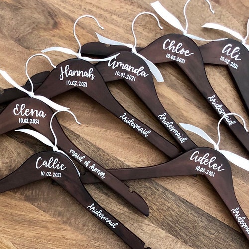 Personalized Wedding Hanger Bridal Hanger Custom Name - Etsy