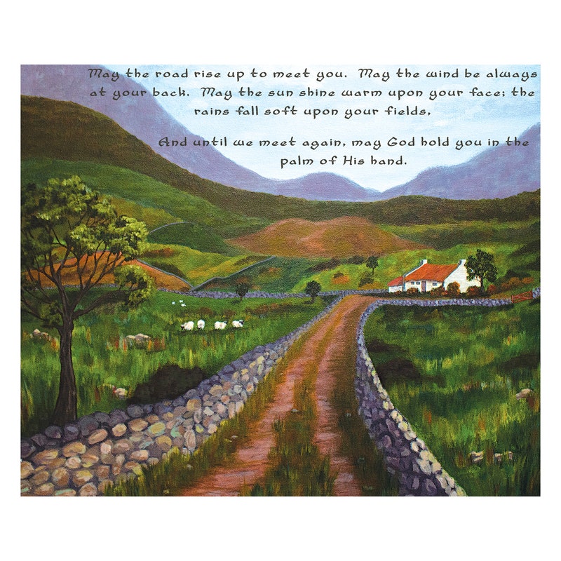 May the Road Rise - Etsy