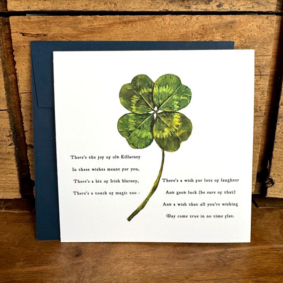 Four Leaf Clover Poem