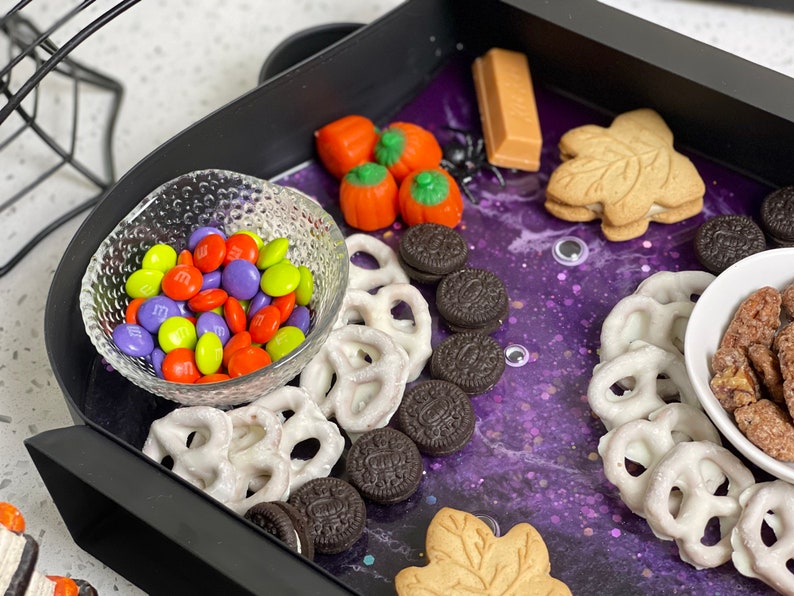 Halloween Spooky Cauldron Tray - Etsy