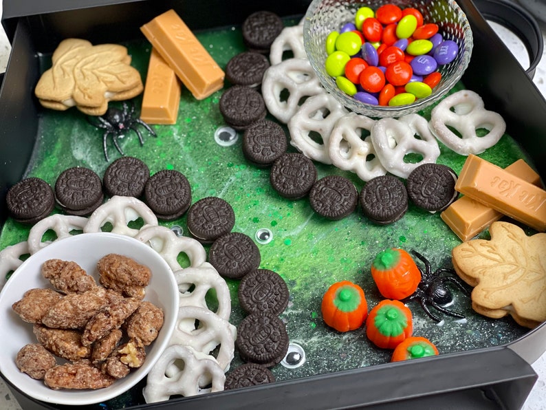 Halloween Spooky Cauldron Tray - Etsy