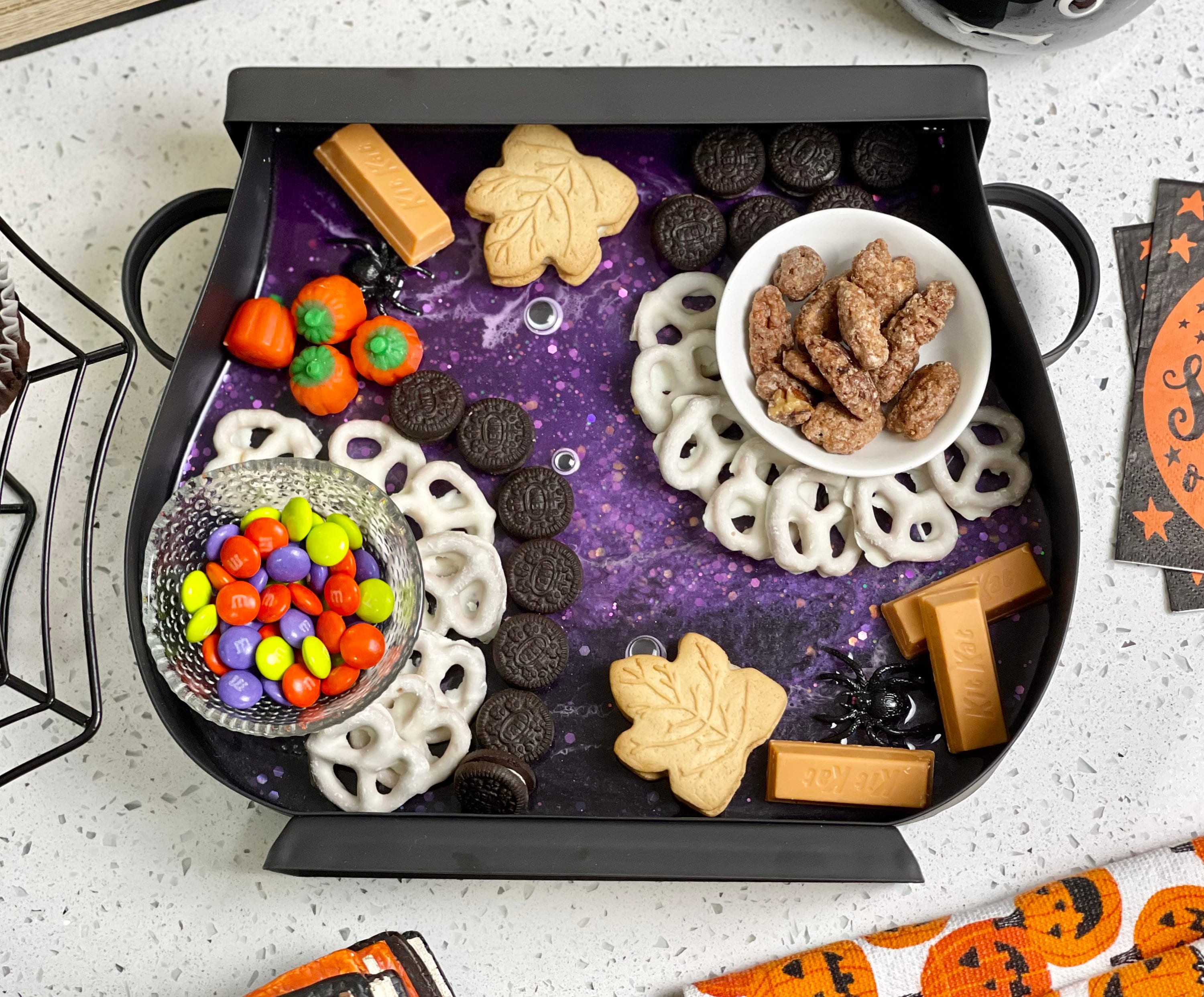 Halloween Spooky Cauldron Tray - Etsy