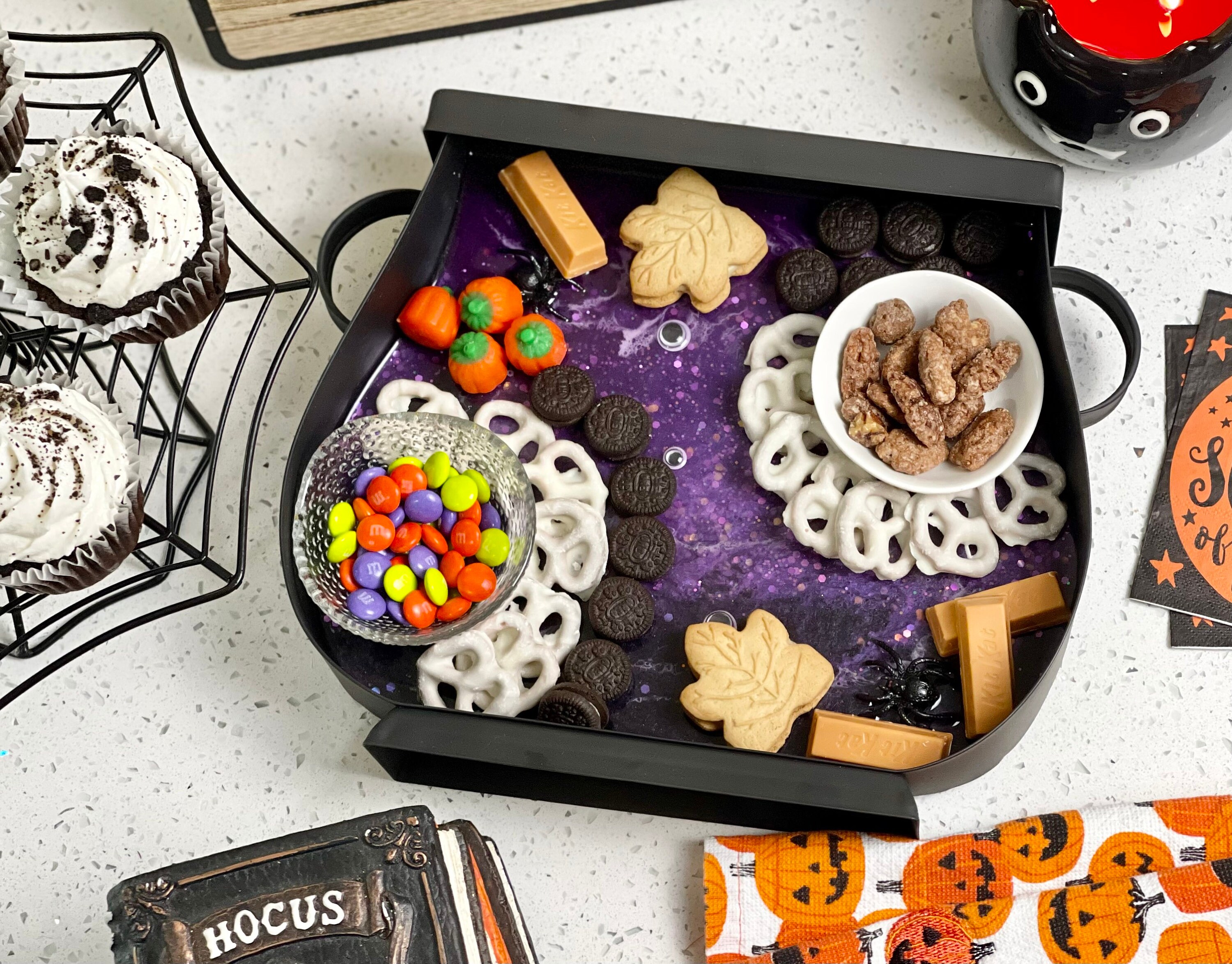 Halloween Spooky Cauldron Tray - Etsy