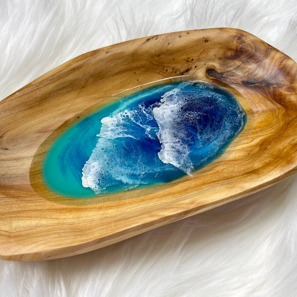 Acrylic Resin Art Tray Ocean - Etsy
