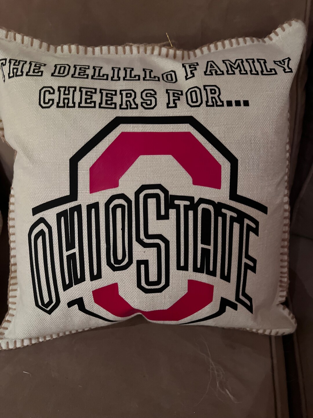 Personalized College Throw Pillows - Etsy