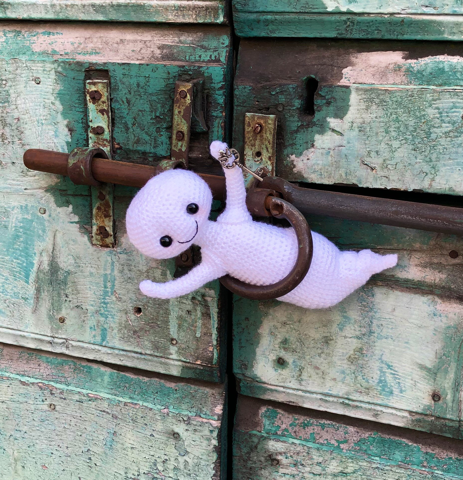 The Very Scary Ghost Crochet Pattern Little Crochet Ghost - Etsy