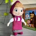 PDF MASHA Doll Crochet Pattern From Masha and the Bear - Etsy