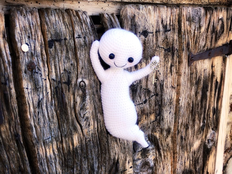 The Very Scary Ghost Crochet Pattern Little Crochet Ghost | Etsy