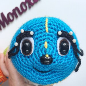 Little TRAIN Crochet Pattern, Crochet Toy for Boy, Soft Colourful Train ...