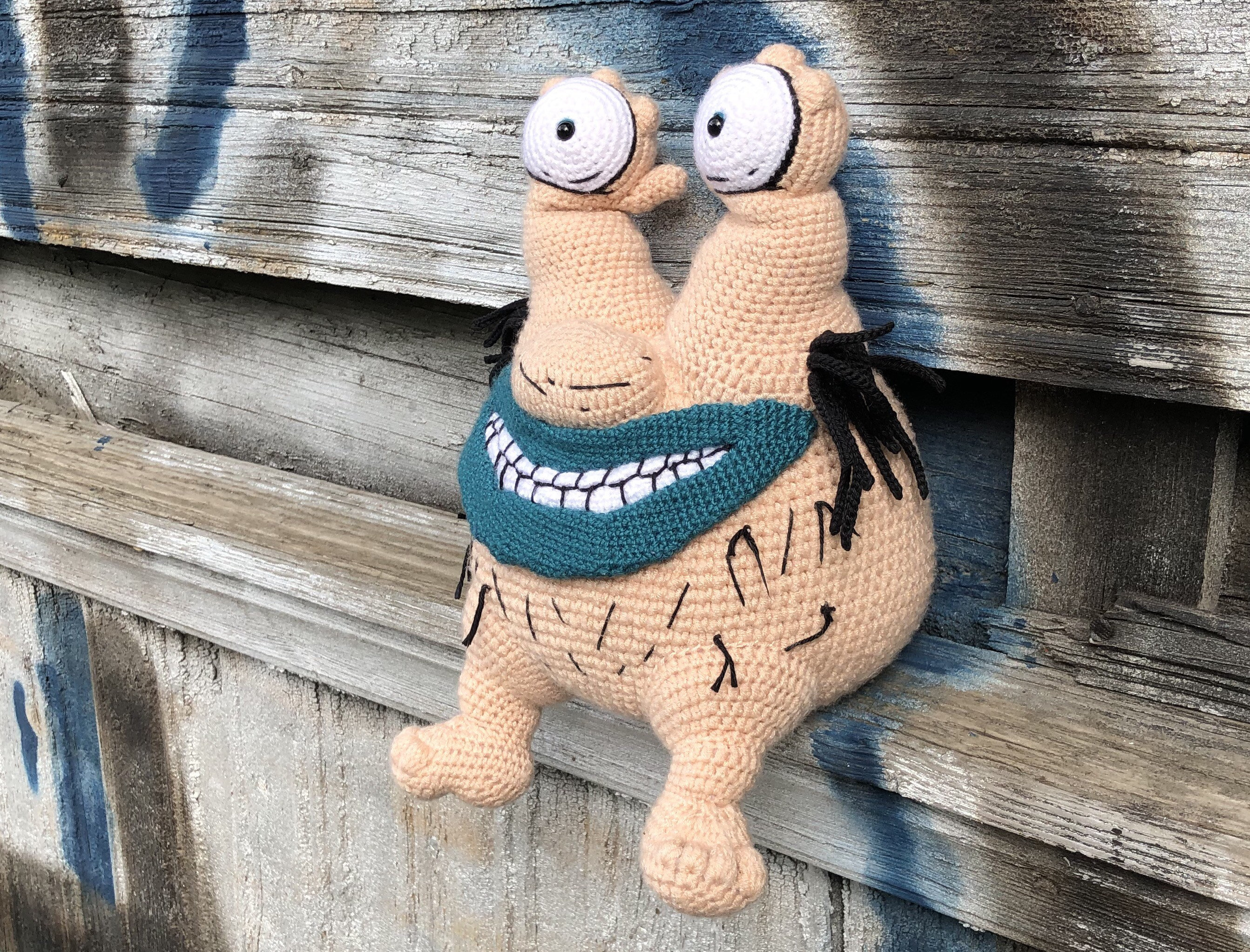 PDF of Crochet MONSTER Detailed Illustrated Pattern Tutorial | Etsy