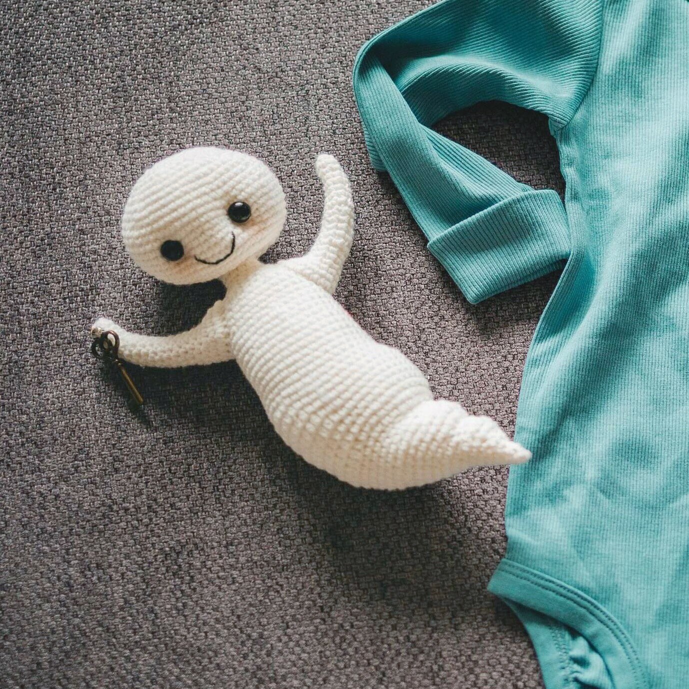 The Very Scary Ghost Crochet Pattern Little Crochet Ghost | Etsy