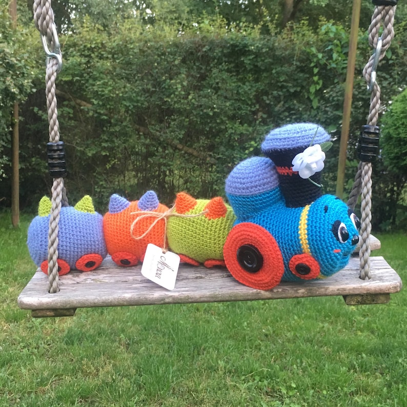 Little TRAIN Crochet Pattern Crochet Toy for Boy Soft - Etsy