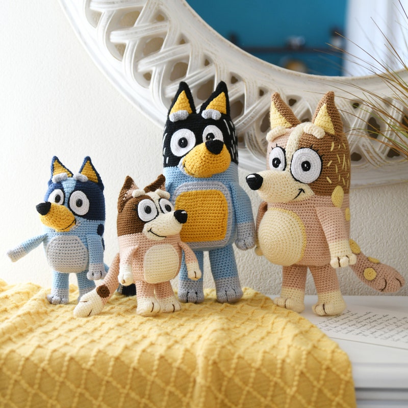 Bluey Crochet Pattern - Etsy