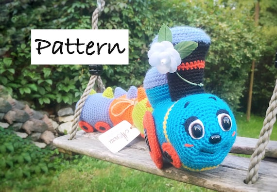 Little TRAIN Crochet Pattern Crochet Toy for Boy Soft | Etsy
