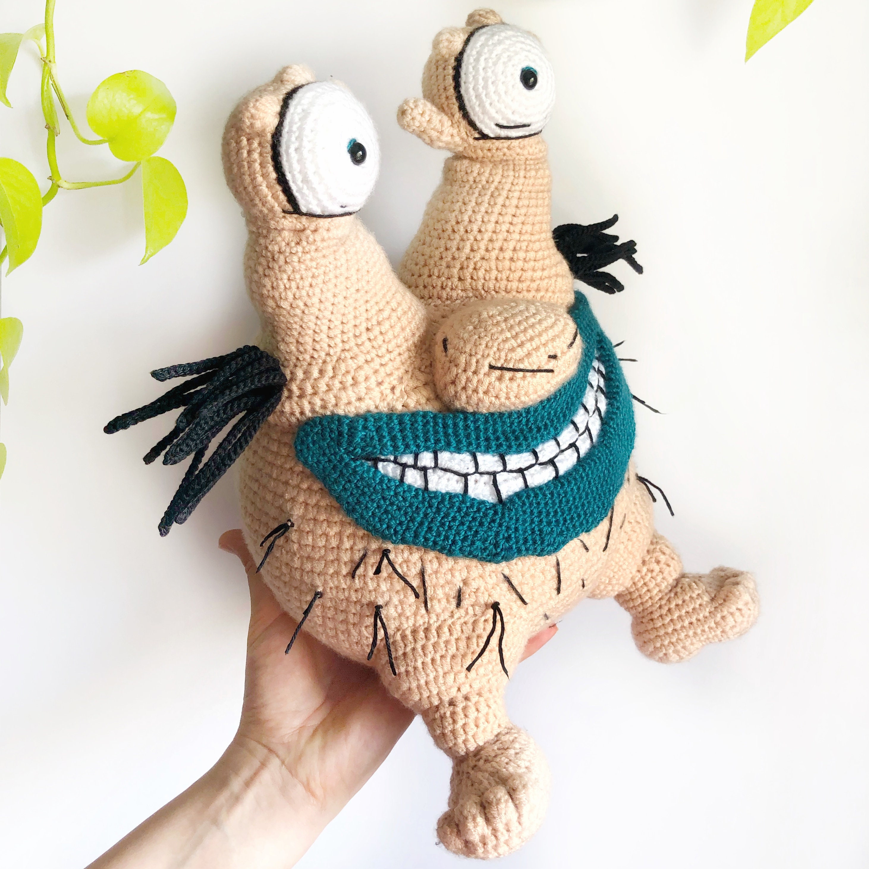 PDF of Crochet MONSTER Detailed Illustrated Pattern Tutorial | Etsy