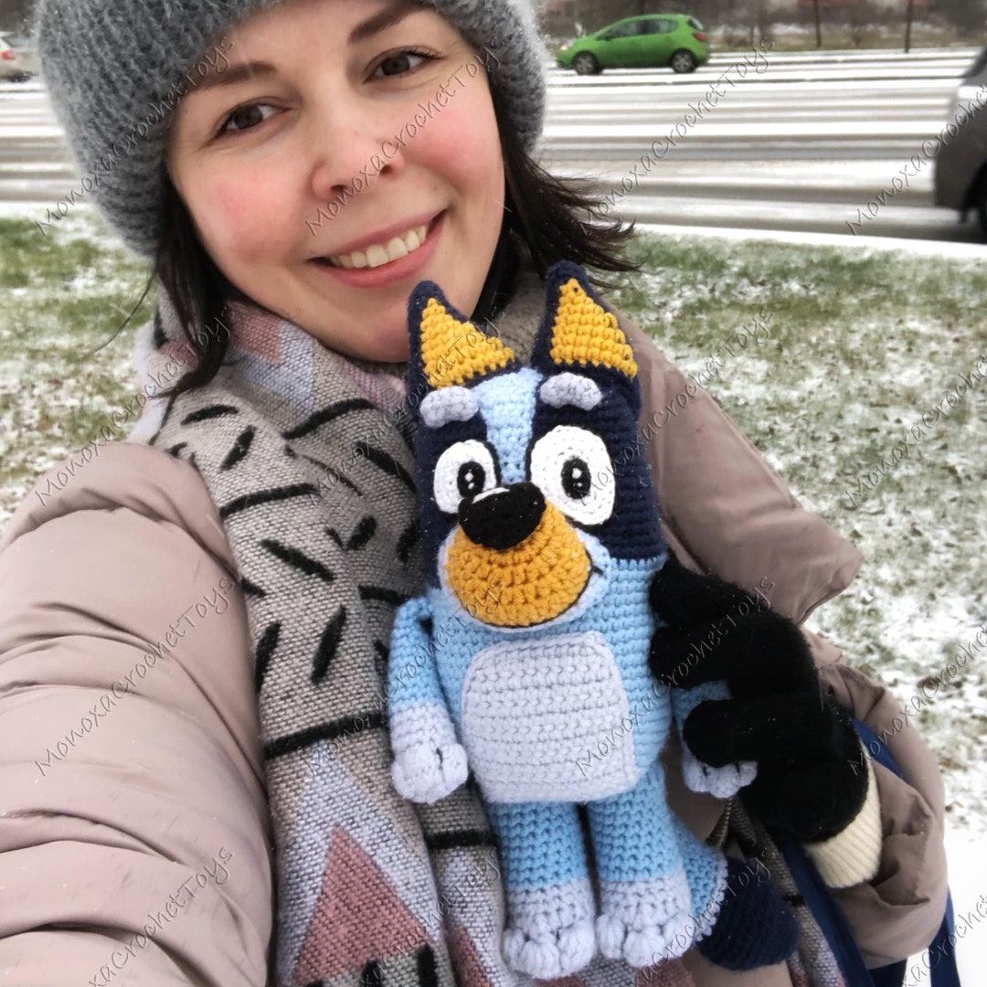 Pdf Bluey Crochet Pattern + 19 VIDEOS, Bluey Digital Crochet Tutorial ...