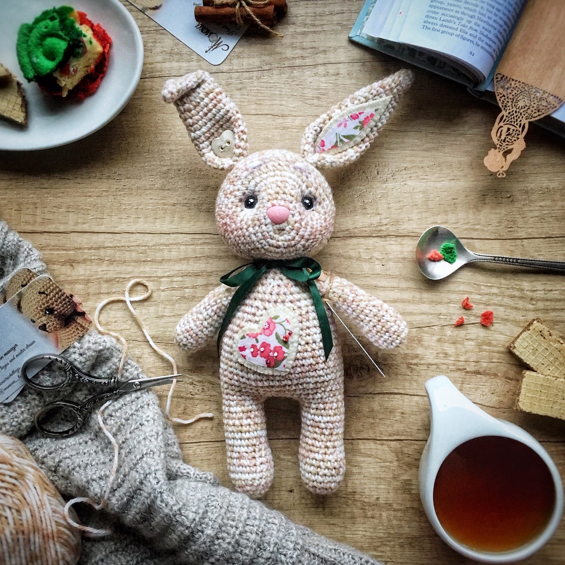 PDF of Cute BUNNY RABBIT Crochet Soft Toy Easy Crochet - Etsy