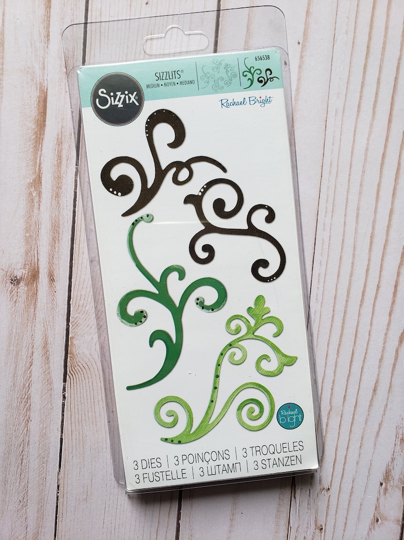 Sizzix Sizzlits Die Cuts Decorative Flourishes Set - Etsy