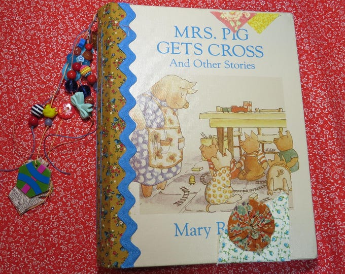 Mrs. Pig Gets Cross Handmade Glue Book - Etsy