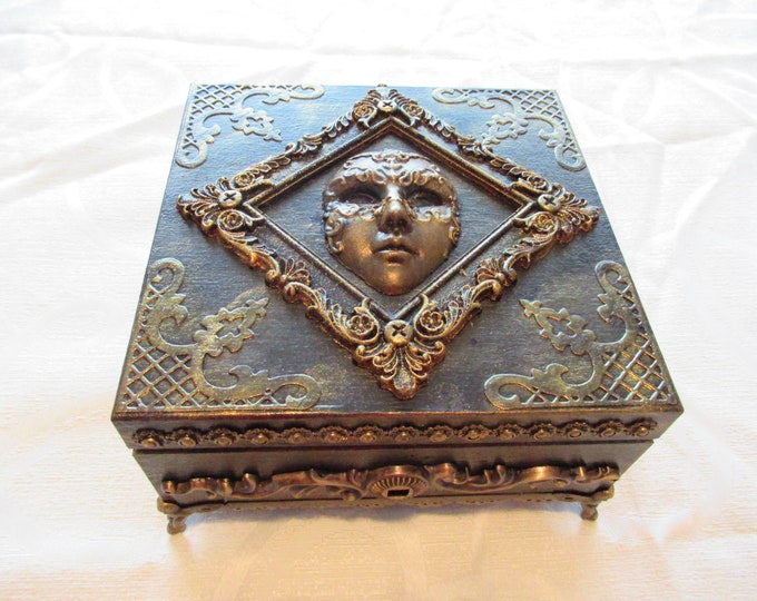Goth Rules Mixed Media Storage Box - Etsy