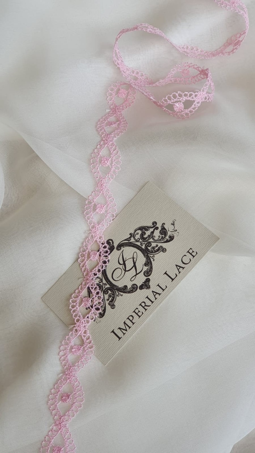 Light Pink Lace Trim, French Lace, Chantilly Lace, Bridal Gown Lace ...