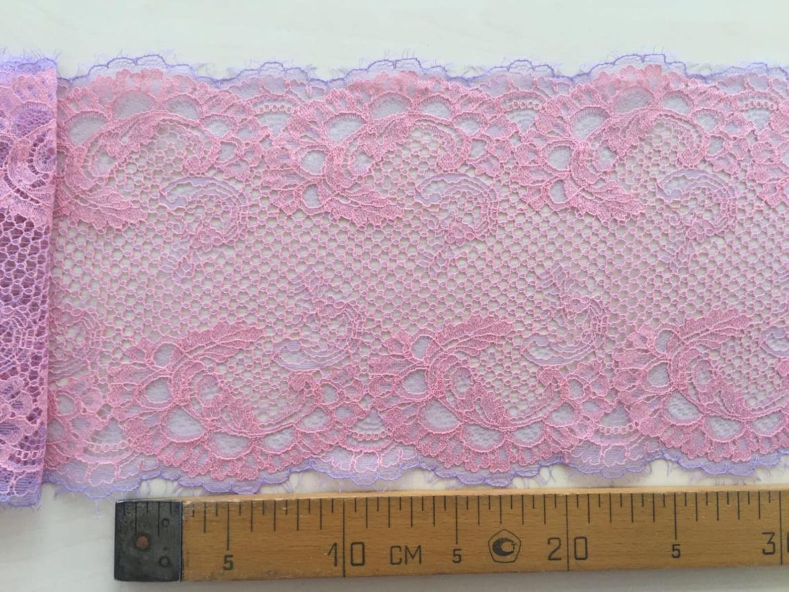 Pink Lace Trim French Lace Chantilly Lace Bridal Gown Lace - Etsy