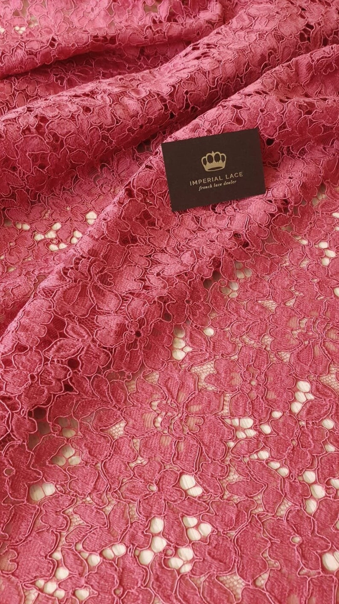 Pink Lace Fabric, Embroidered Lace, French Lace, Wedding Lace, Bridal ...