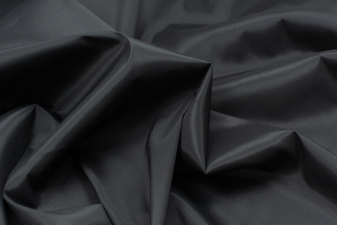 Black Lining Fabric Lining Black Elastic Lining Brunello - Etsy