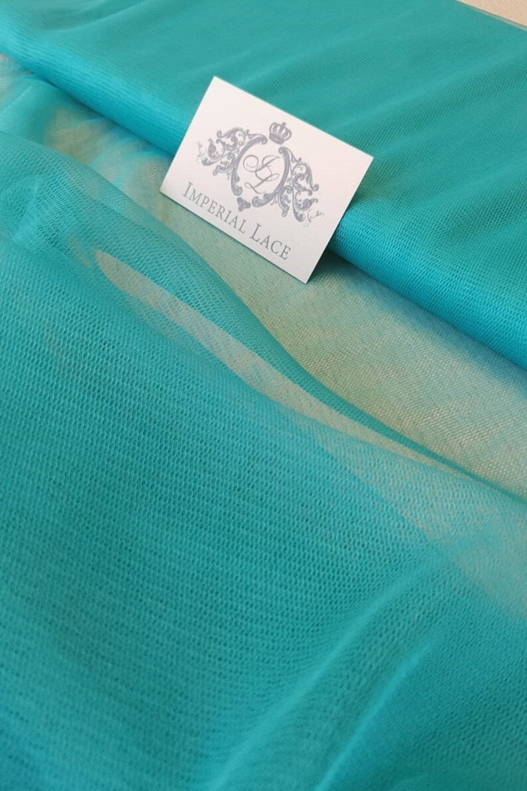 Turquoise Silk Tulle Fabric, Lingerie Silk Net, Turquoise Silk Fabric ...