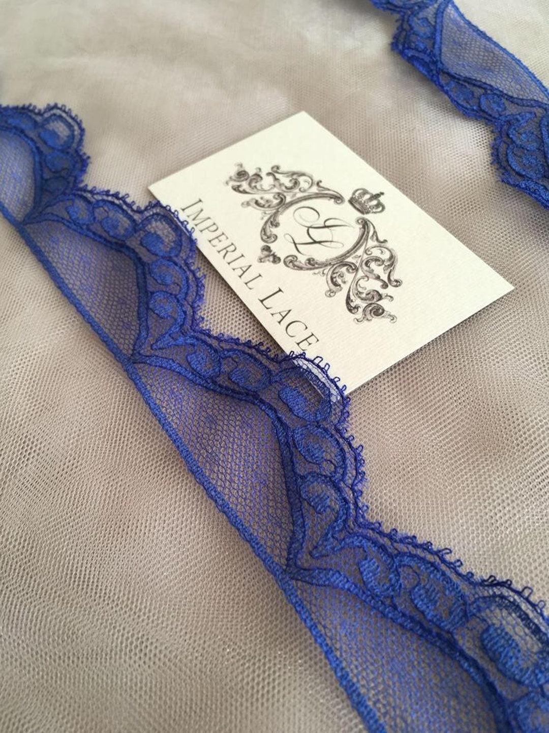 Blue Lace Fabric, Chantilly Lace Trim, Solstiss Lace, Viscose Lace Trim ...