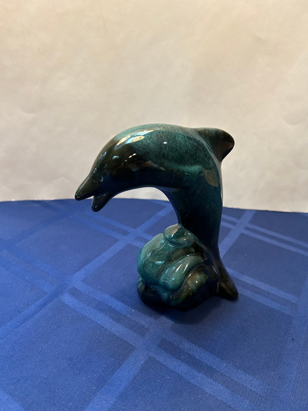 Blue Mountain Pottery Dolphin Figure Reflowing Glaze - Etsy